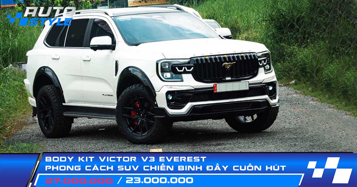 Body kit Victor V3 Everest – Phong cách SUV chiến binh đầy cuốn hút ...